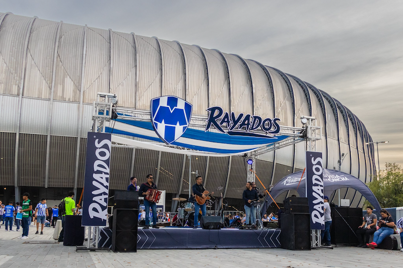 La Capital | Pumas Y Rayados Chocan En El Estadio BBVA