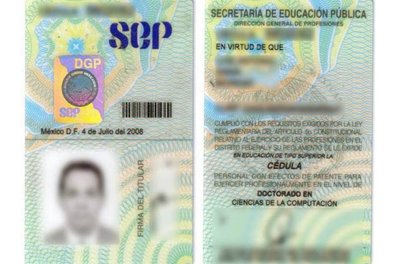 La Capital | Publican El Documento Oficial De La Cedula Profesional ...