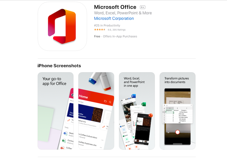La Capital | Office Esta Disponible A Nivel General Para Android E IOS