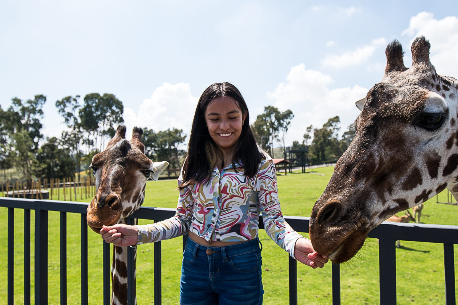 La Capital | Visitantes Conviven Con Animales En Parque Ecologico Zacango