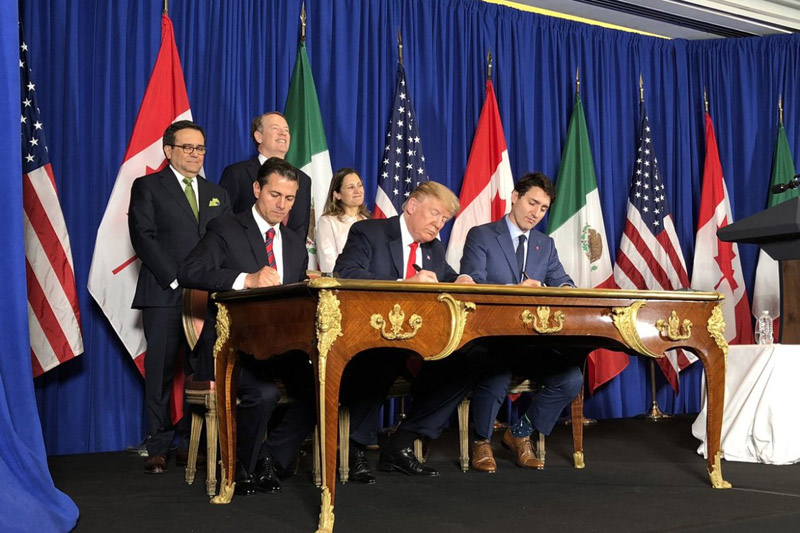 La Capital | Pena Nieto Firma El Tratado Mexico Estados Unidos Y Canada ...