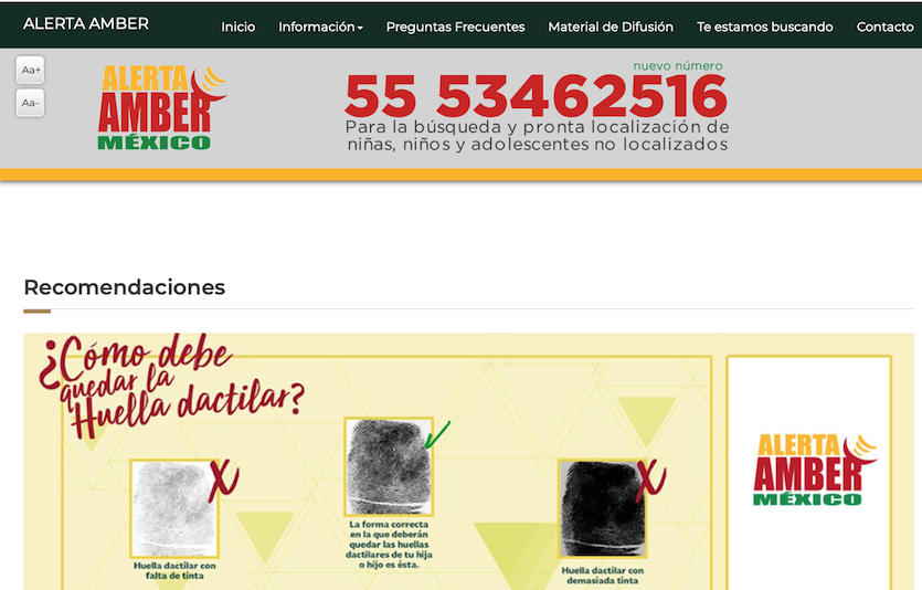 La Capital | Alerta Amber Se Activara Al Momento Que Se Reporte A Un ...