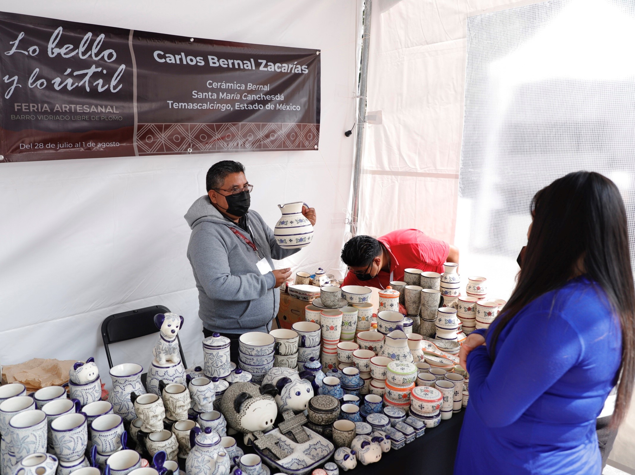 La Capital | Abre Feria Artesanal Lo Bello Y Lo Util Barro Vidriado ...